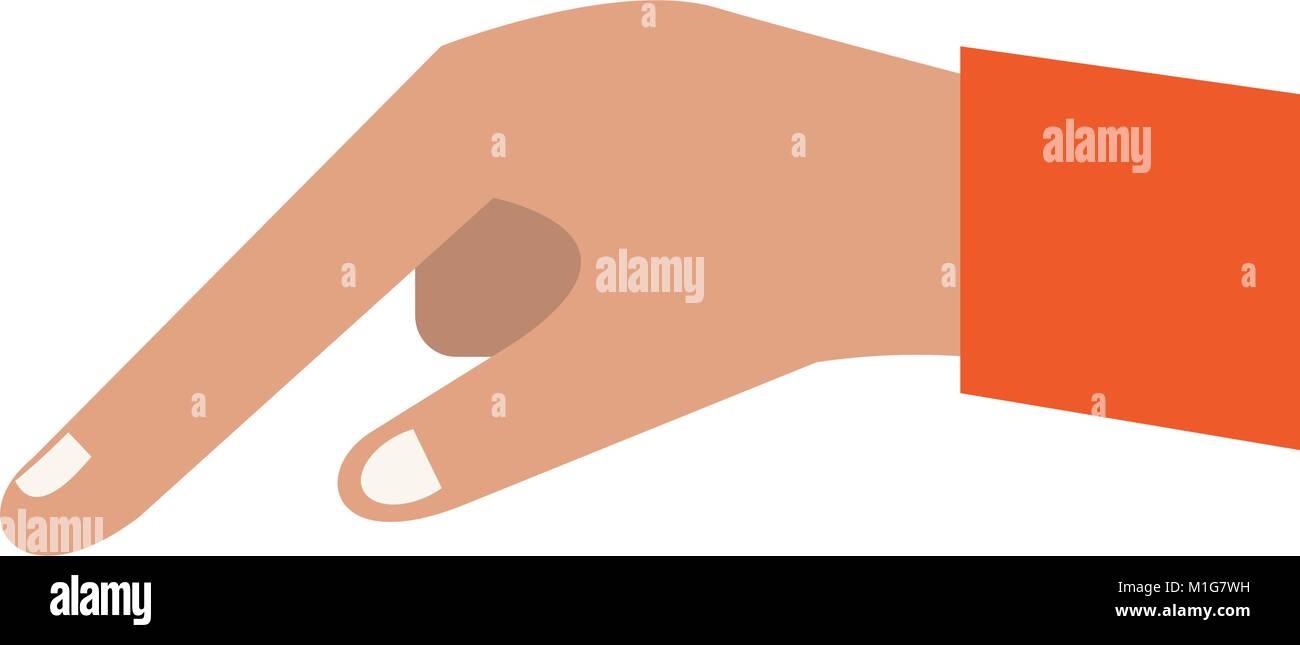 Hand pointign down Stock Vector Image & Art - Alamy