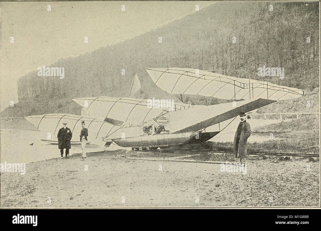 This 1908 work discusses the development of airships and their uses ...