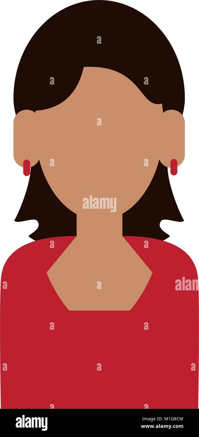 Woman faceless avatar Stock Vector Image & Art - Alamy