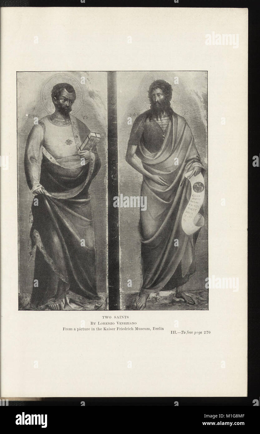 This 1903 work covers the evolution of painting in Italy, focusing on ...