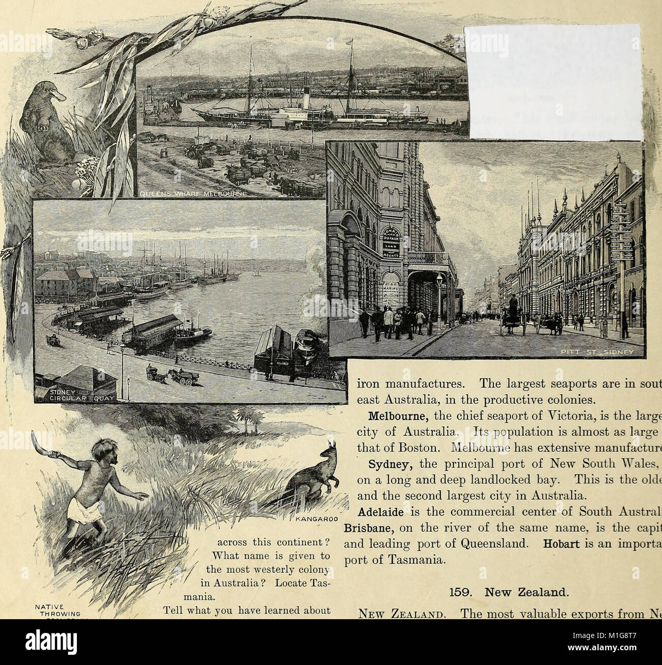 The 1899 'Advanced Geography' textbook offers an in-depth exploration ...