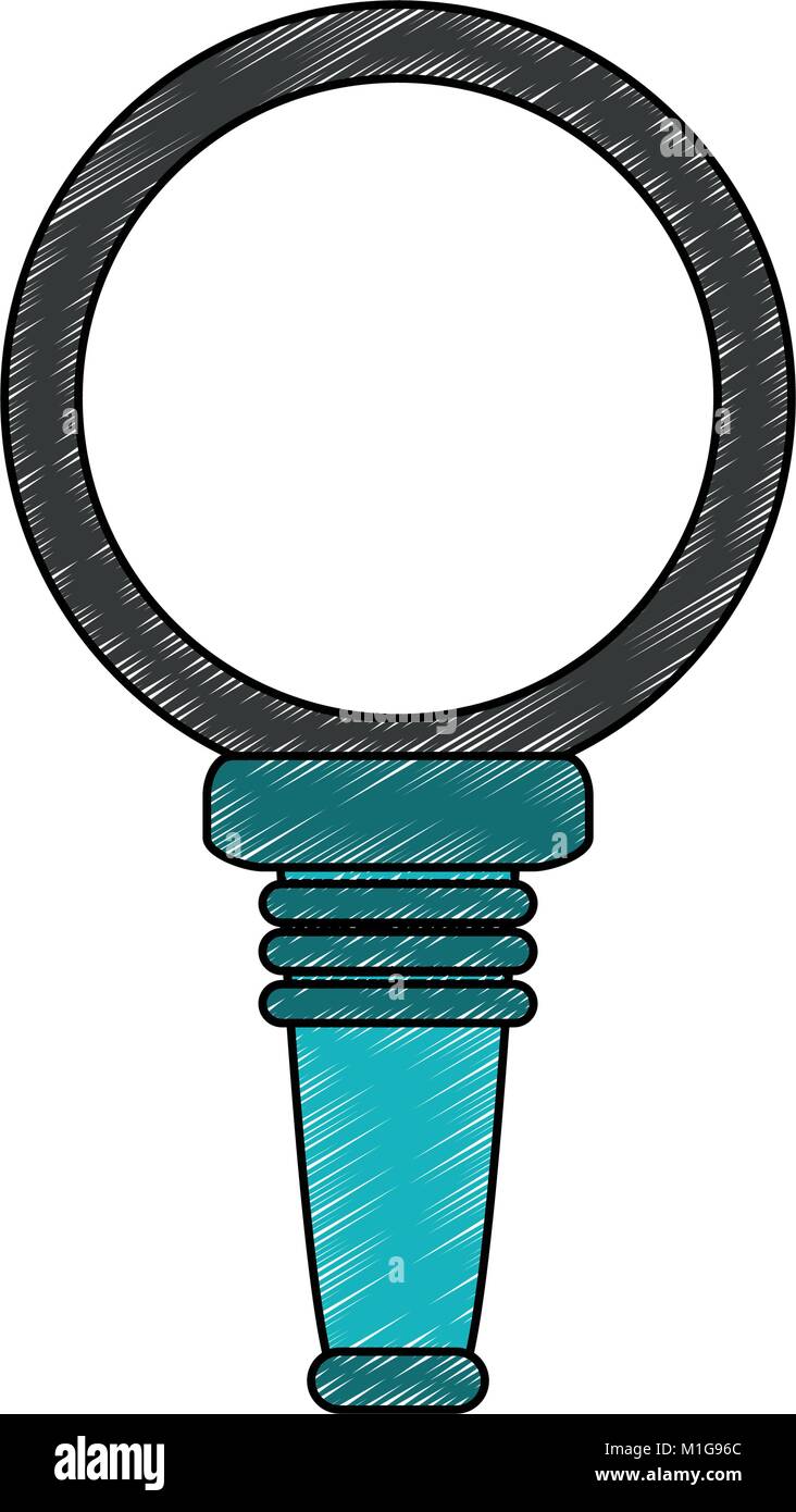 Magnifying glass symbol Stock Vector Image & Art - Alamy