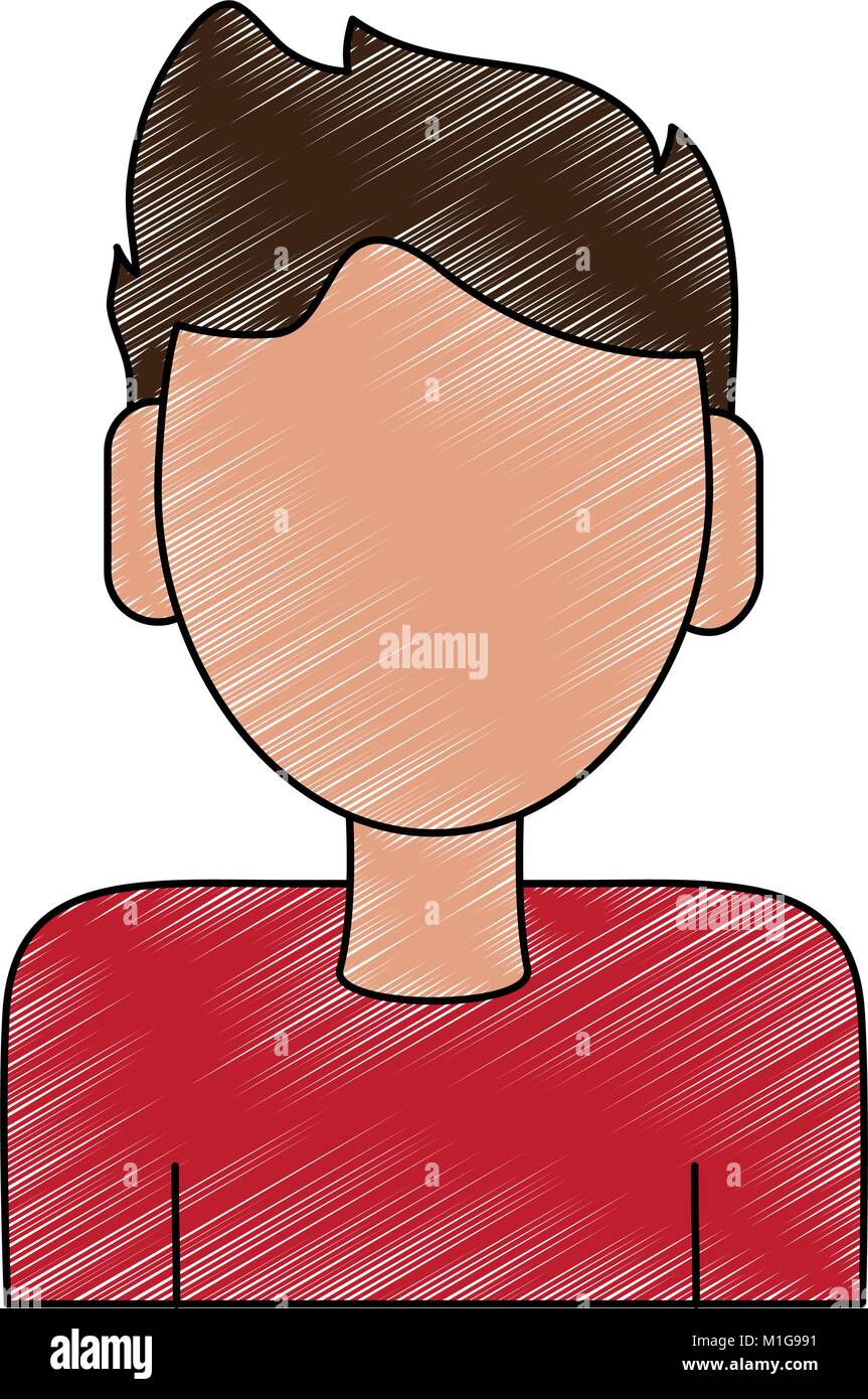 Man faceless cartoon Stock Vector Image & Art - Alamy