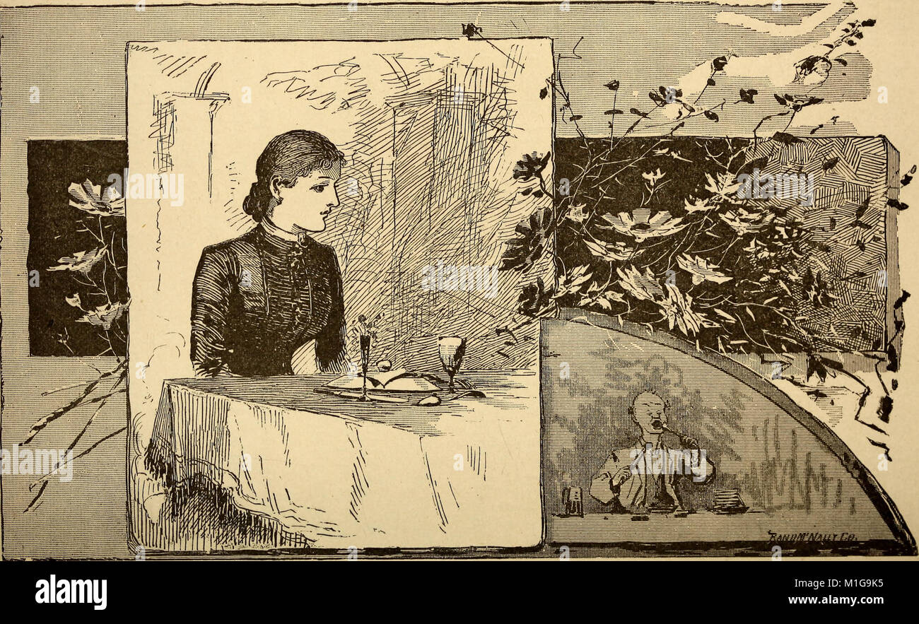 American etiquette and rules of politeness (1883) (14597681019 Stock ...