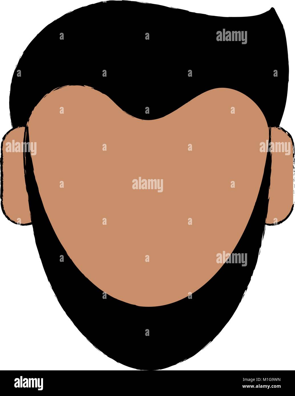 Man faceless cartoon Stock Vector Image & Art - Alamy