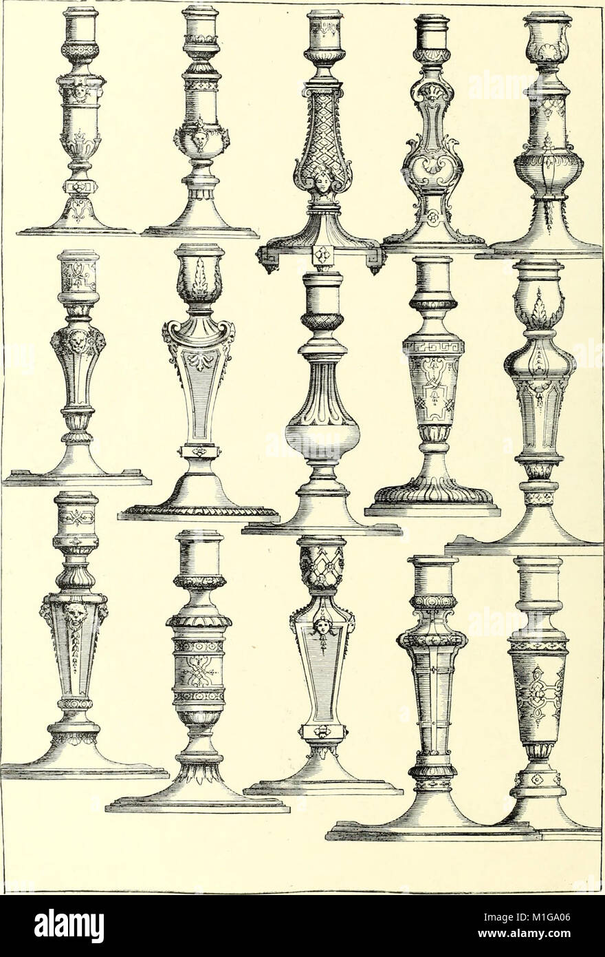 An historical guide to French interiors, furniture, decoration ...