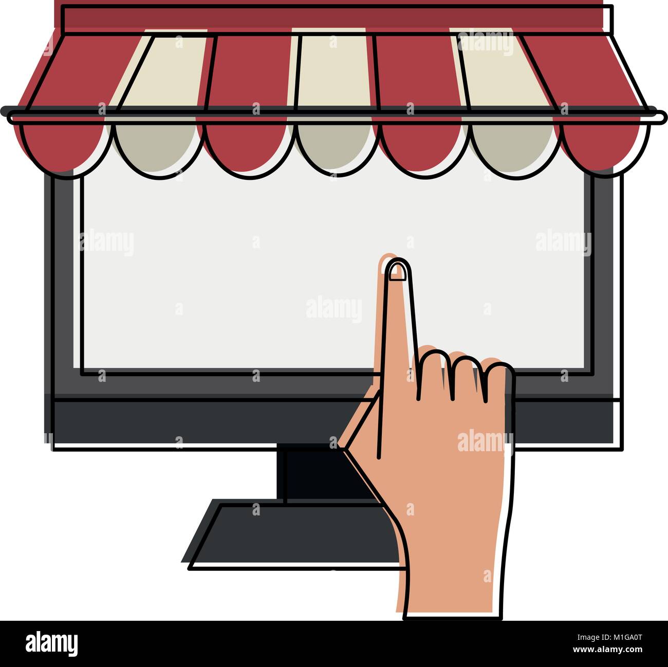 Online store symbol Stock Vector Image & Art - Alamy