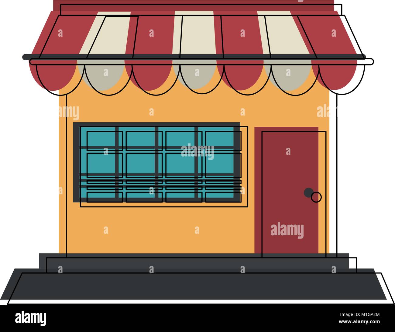 Store building symbol Stock Vector Image & Art - Alamy