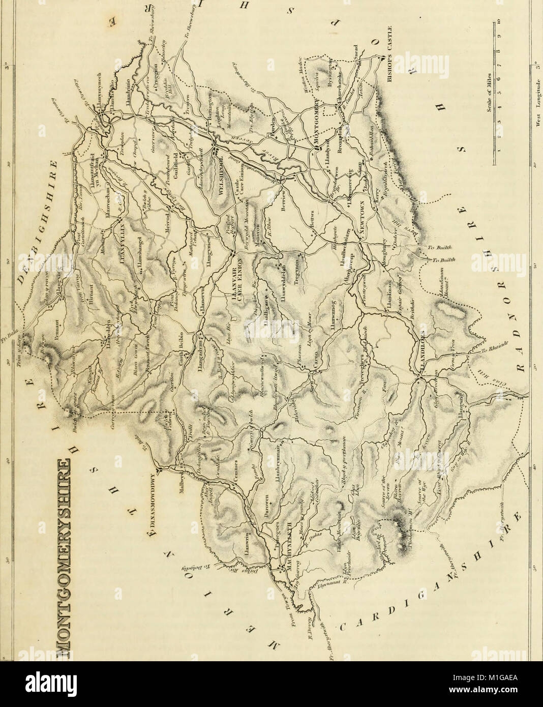 Historic counties of wales hi-res stock photography and images - Alamy