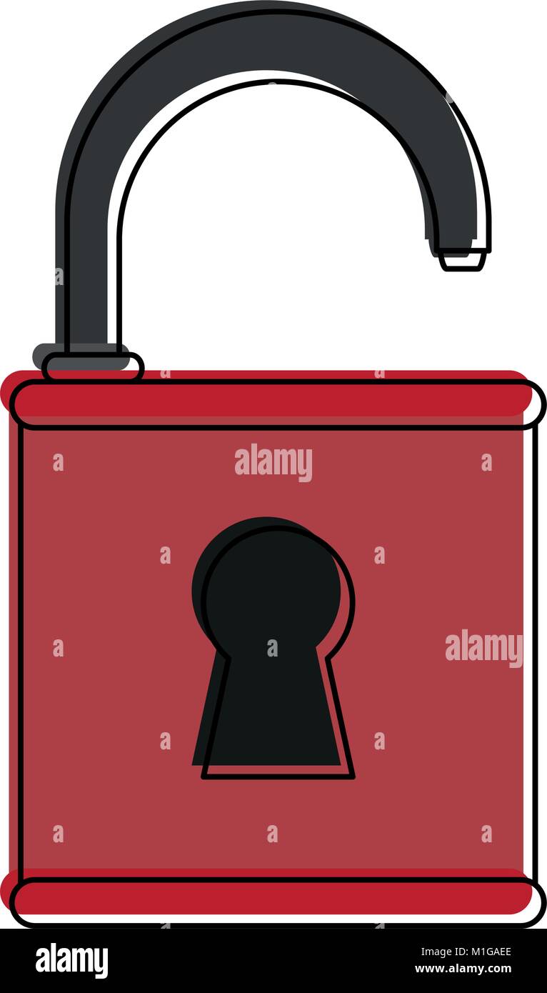 Padlock Security symbol Stock Vector Image & Art - Alamy