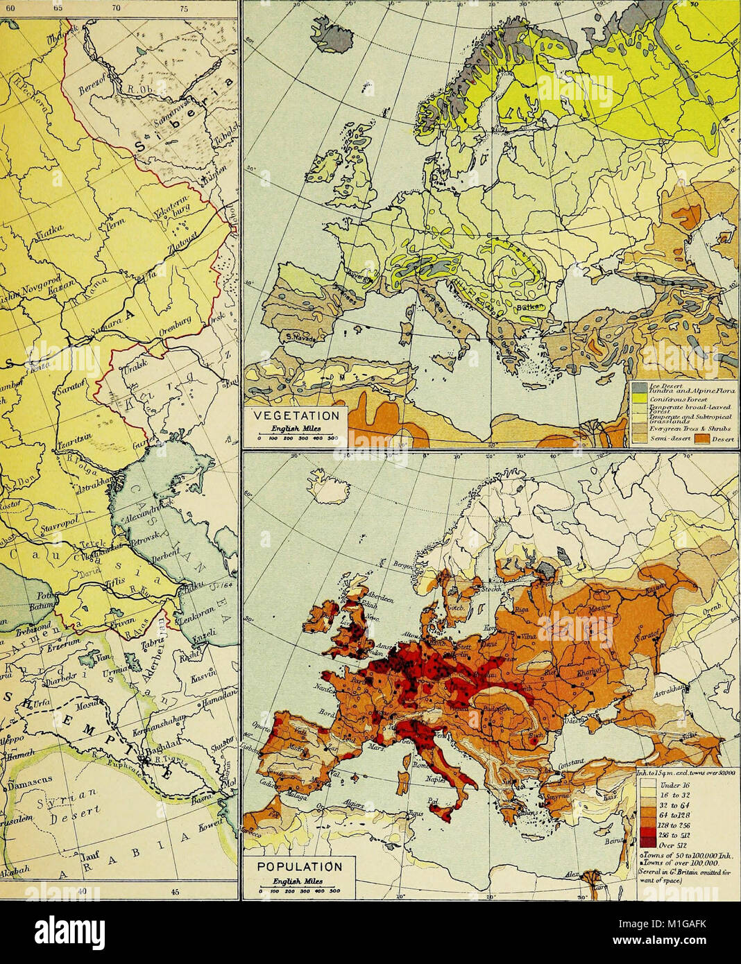 An Atlas of Commercial Geography (1913) maps global trade routes ...