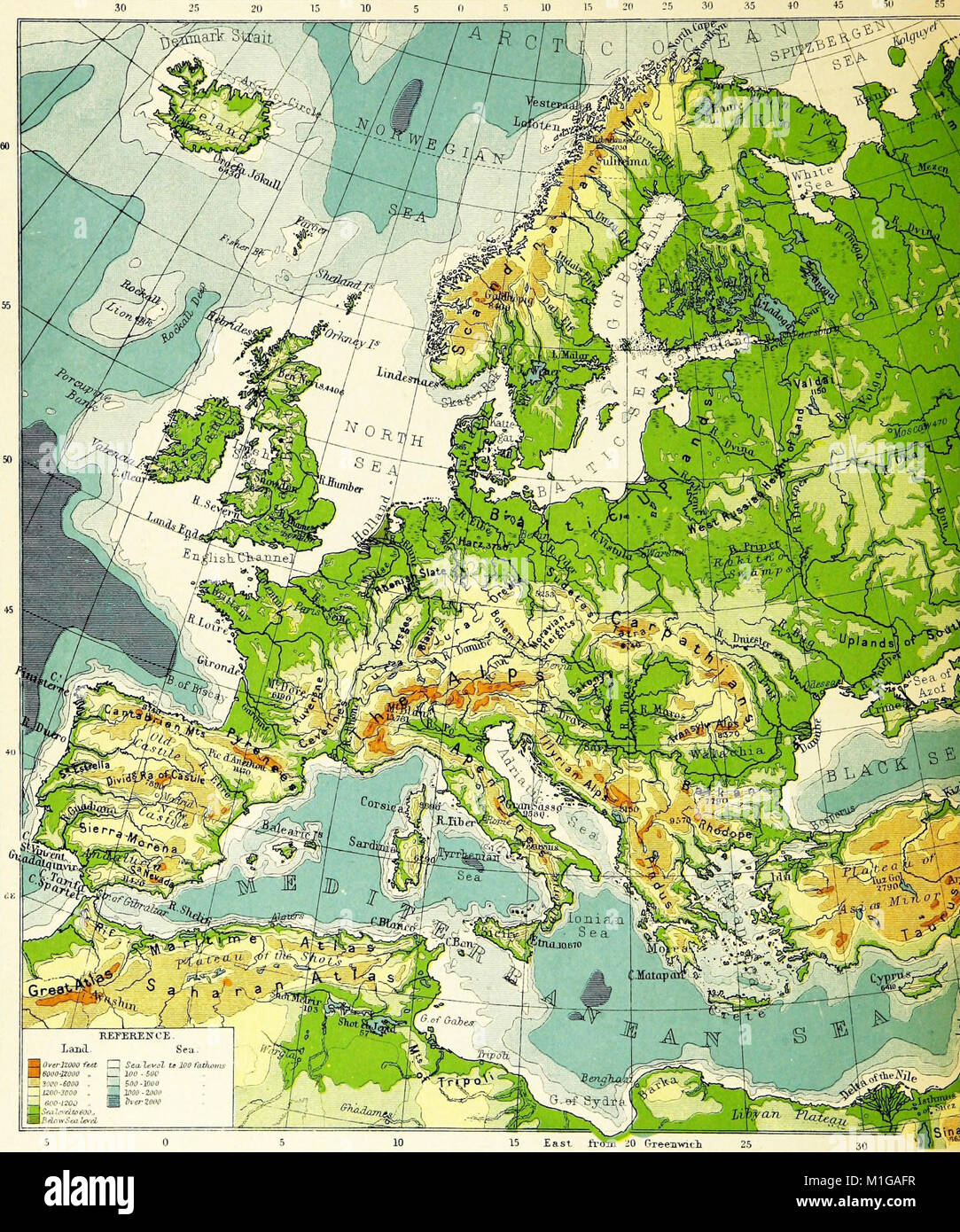 Atlas commercial geography hi-res stock photography and images - Alamy