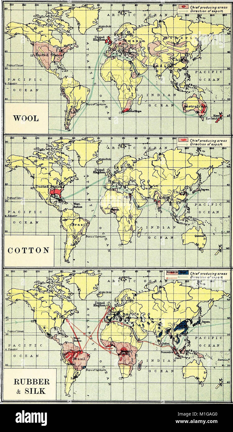 *An Atlas of Commercial Geography* (1913) provides detailed maps and ...