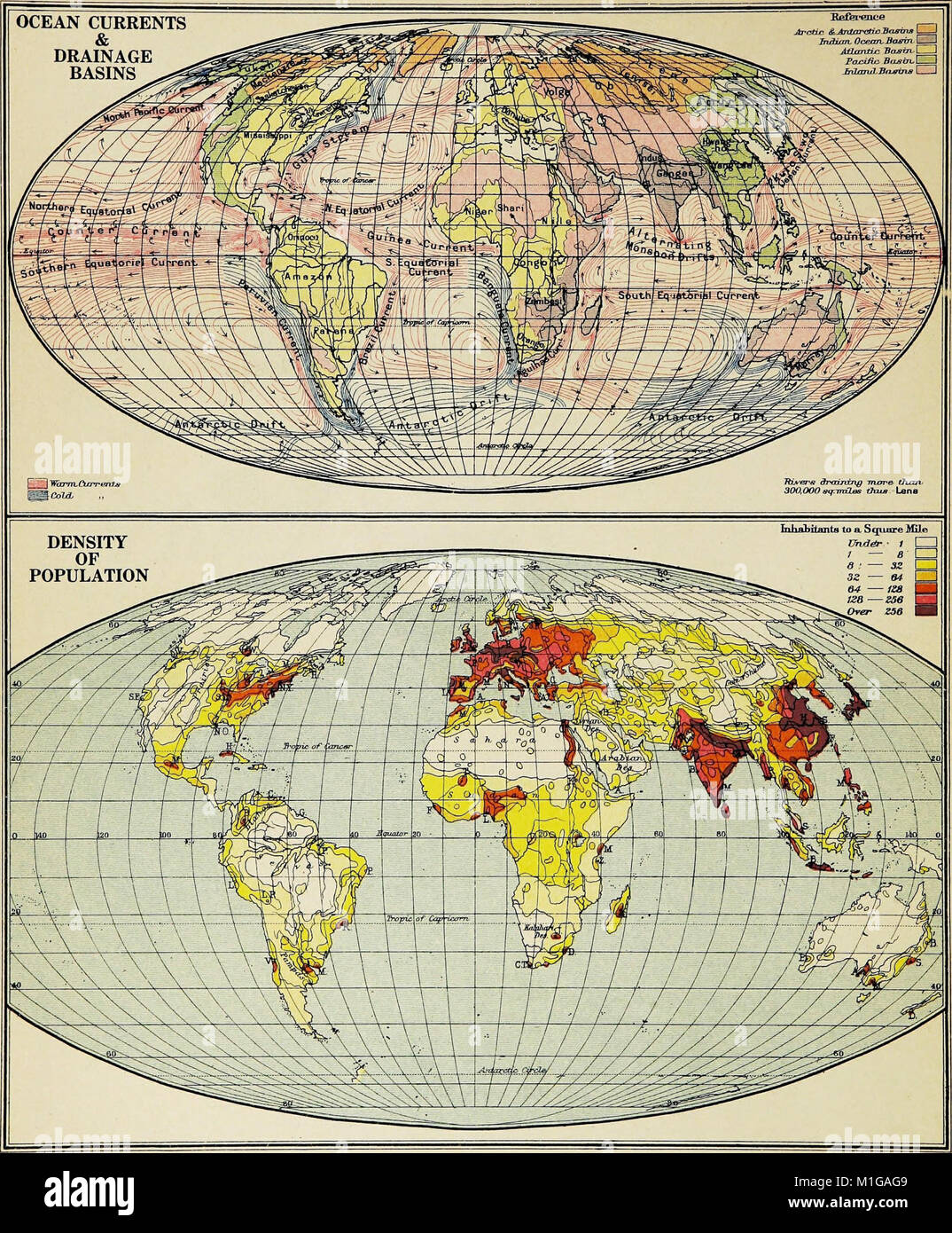 The 1913 'Atlas of Commercial Geography' provides maps and information ...