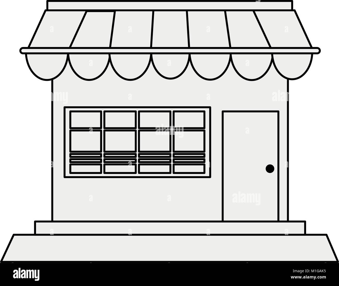 Store building symbol Stock Vector Image & Art - Alamy