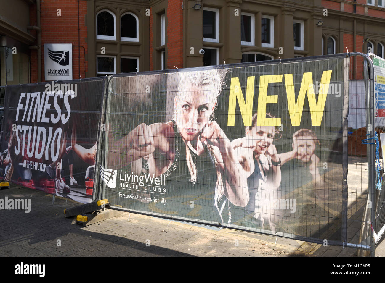 Livingwell Health Club on Milton street in Nottingham,UK Stock Photo ...