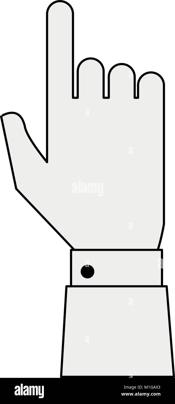 Hand pointing up Stock Vector Image & Art - Alamy
