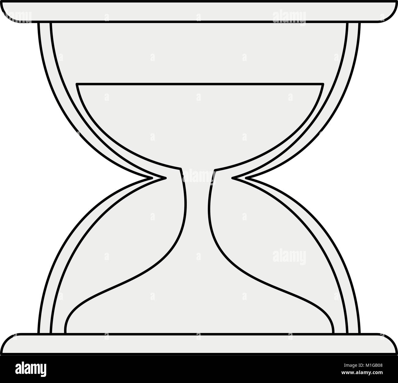 Hourglass time symbol Stock Vector Image & Art - Alamy