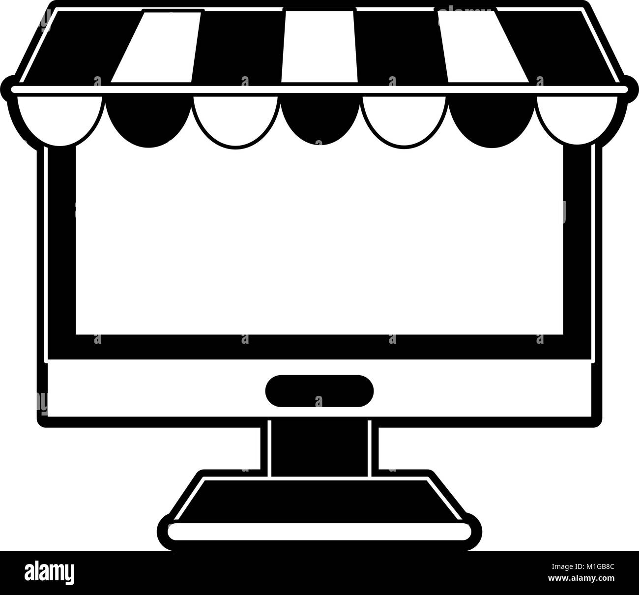 Online store symbol Stock Vector Image & Art - Alamy