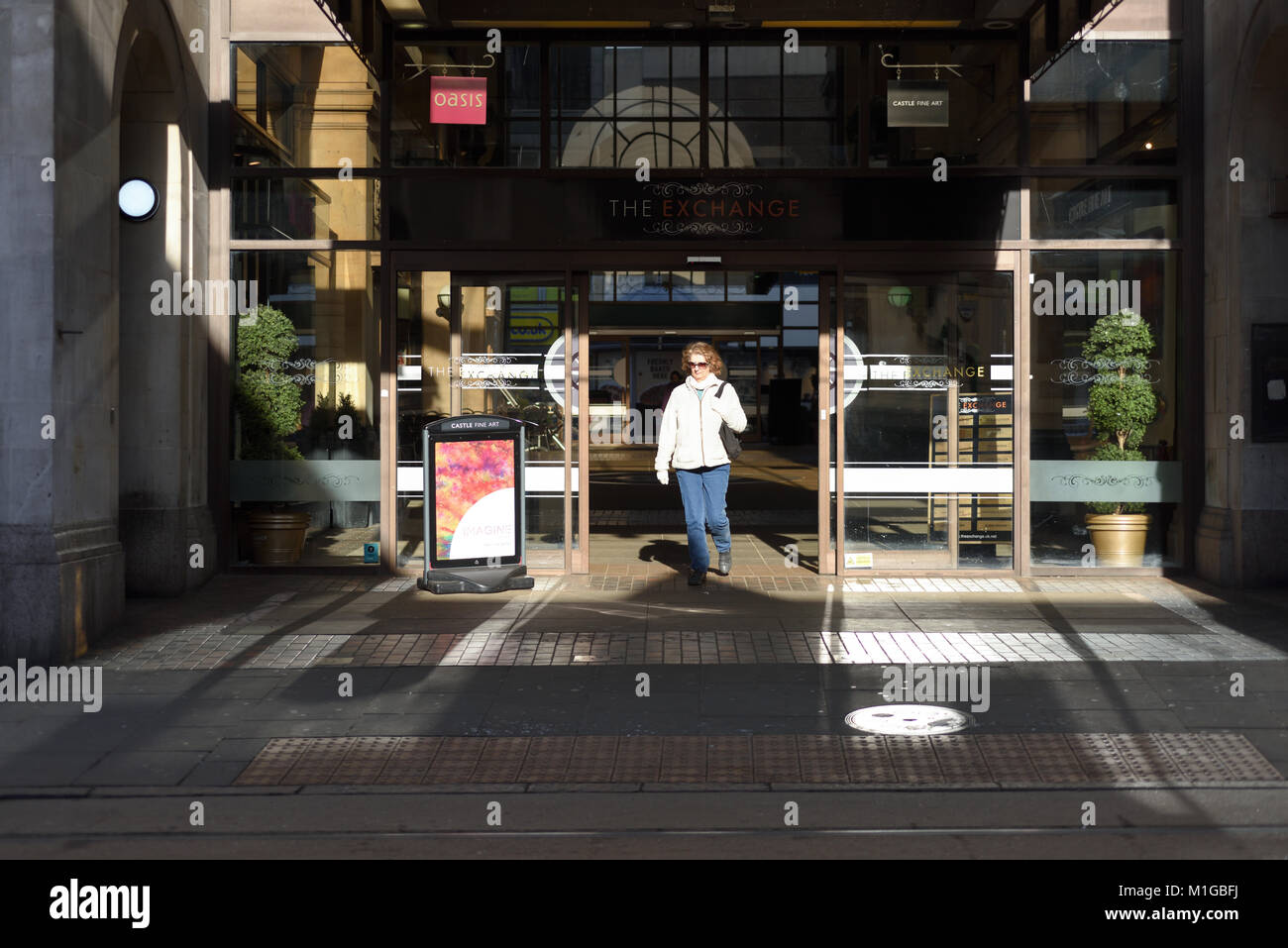 Exchange Arcade Nottingham High Resolution Stock Photography and Images ...