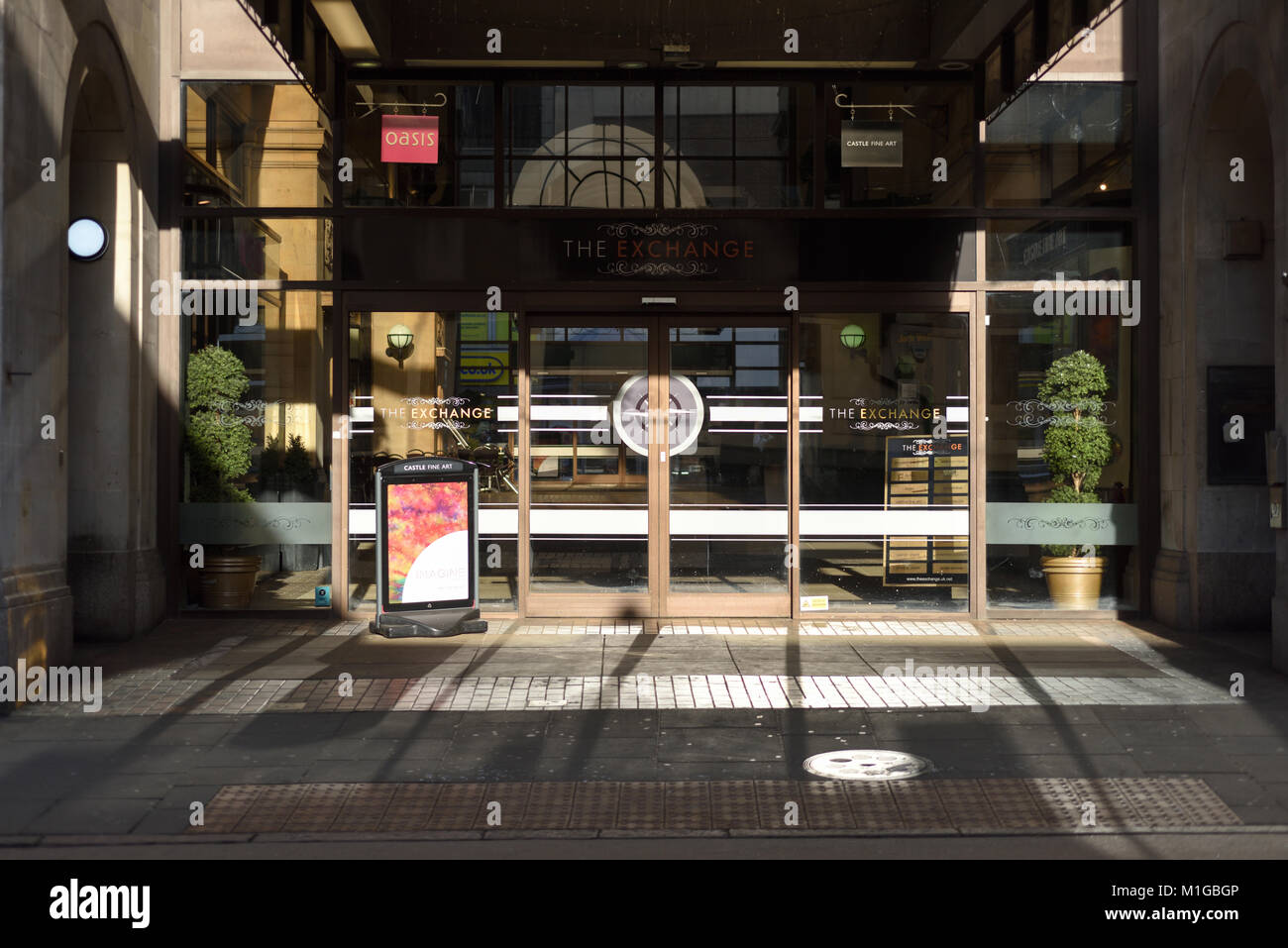 Exchange Arcade Nottingham city centre,UK Stock Photo - Alamy