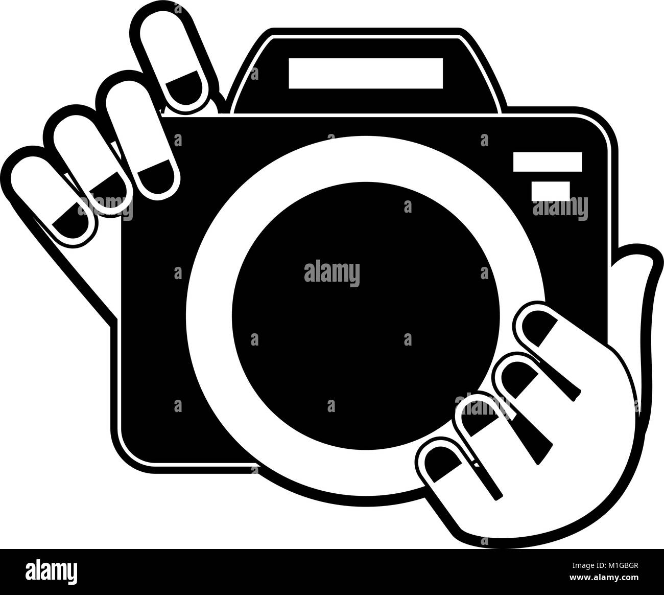Photographic camera symbol Stock Vector Image & Art - Alamy