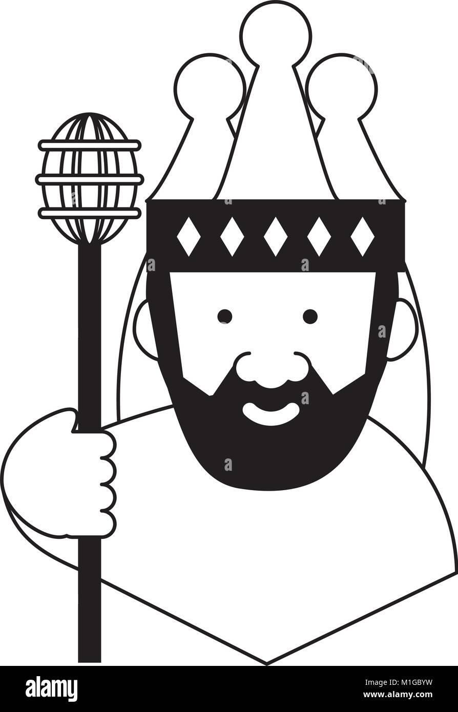 Cartoon king icon image Stock Vector Image & Art - Alamy