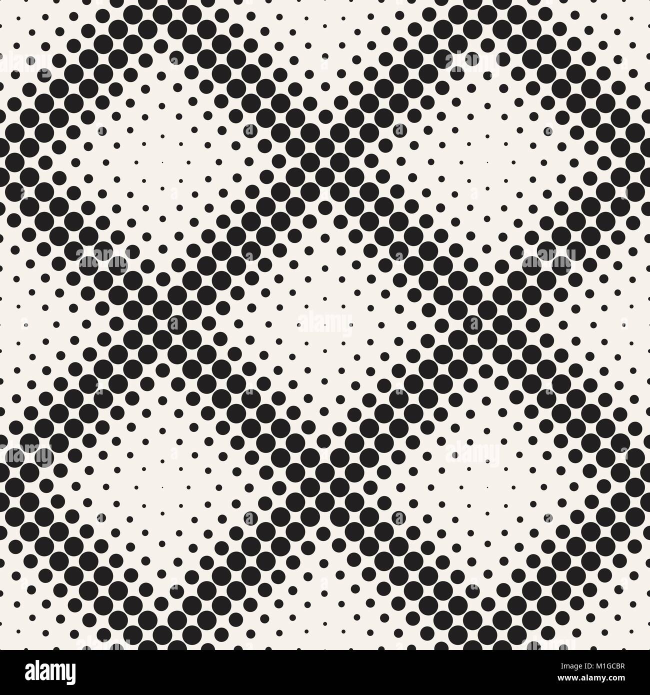 Vector seamless stripes pattern. Modern stylish texture with monochrome ...