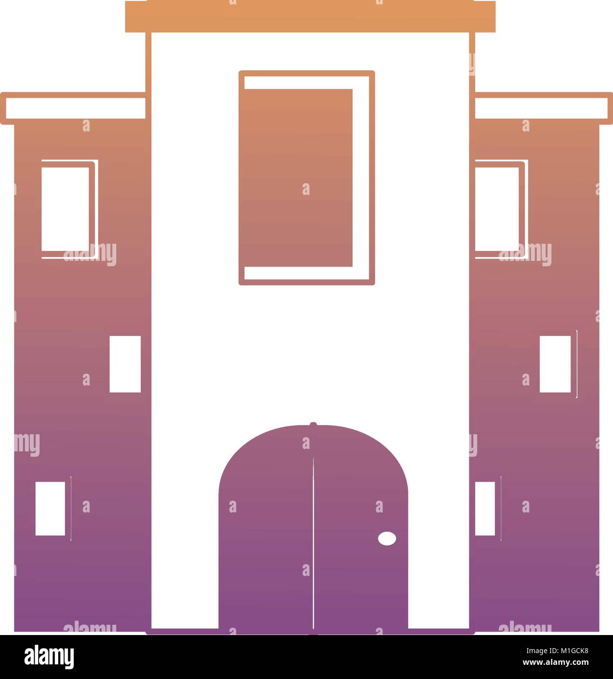 Medieval castle tower icon Stock Vector Image & Art - Alamy