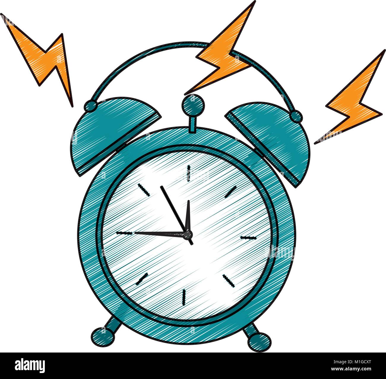 Wake up signal Stock Vector Images - Alamy