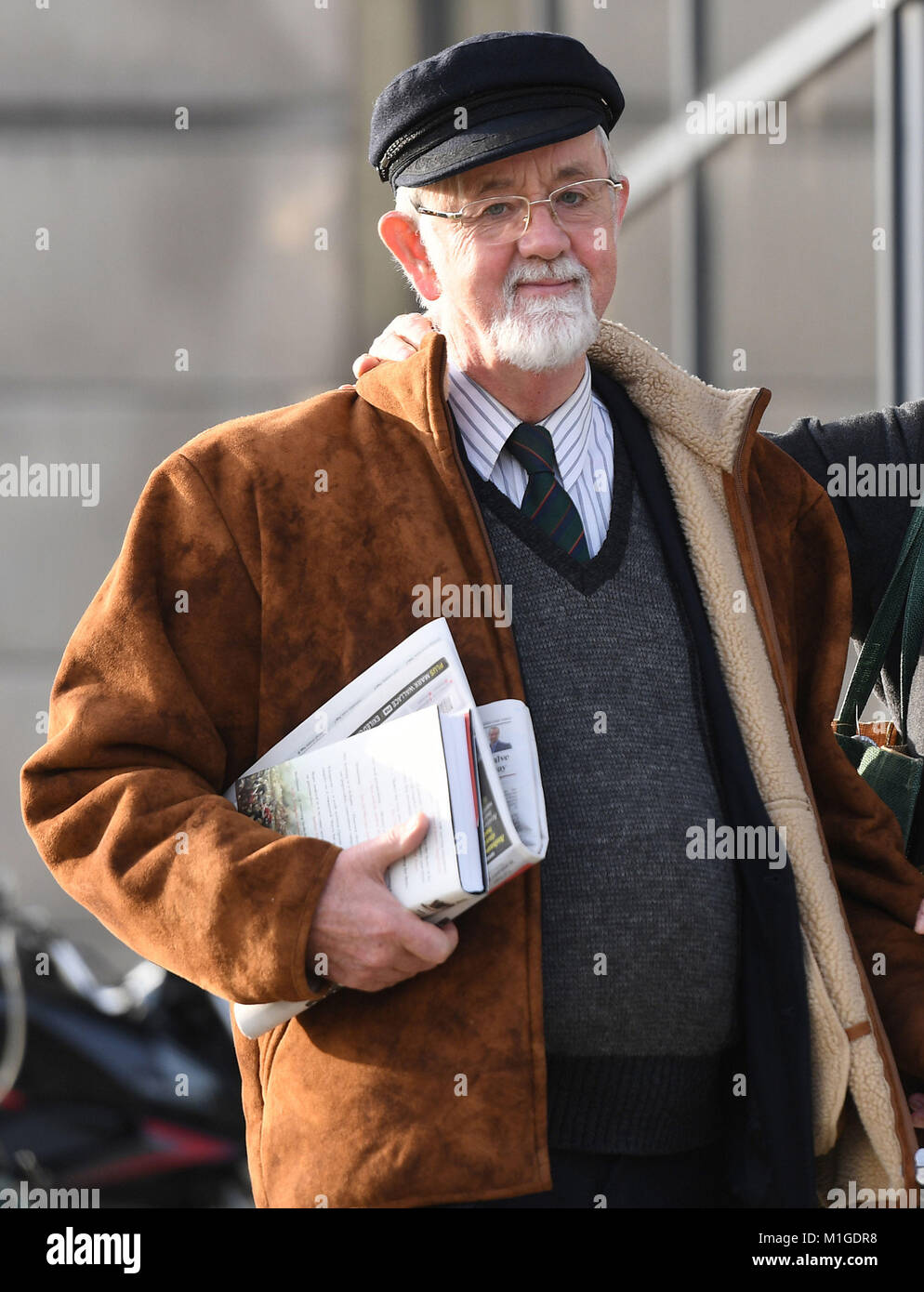 Richard Barton-Wood, 68, arrives at Ipswich Crown Court where he is ...