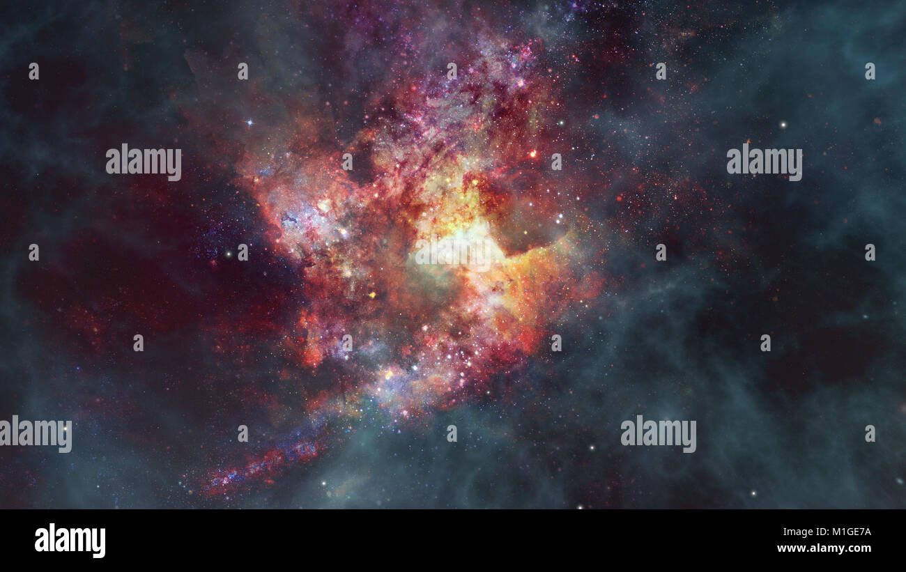 Starry background of deep outer space. Elements of this image furnished ...