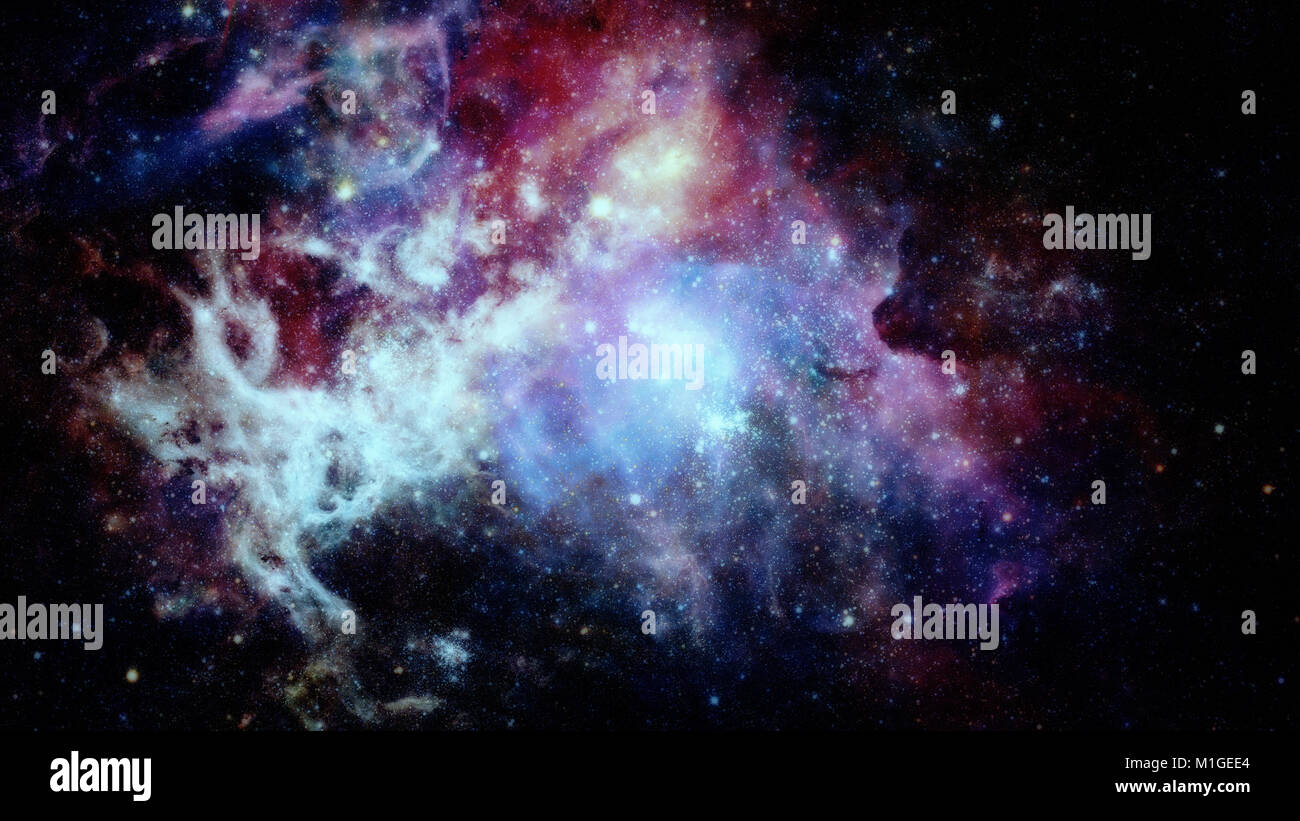Beautiful nebula and Galaxy. Elements of this Image Furnished by NASA ...