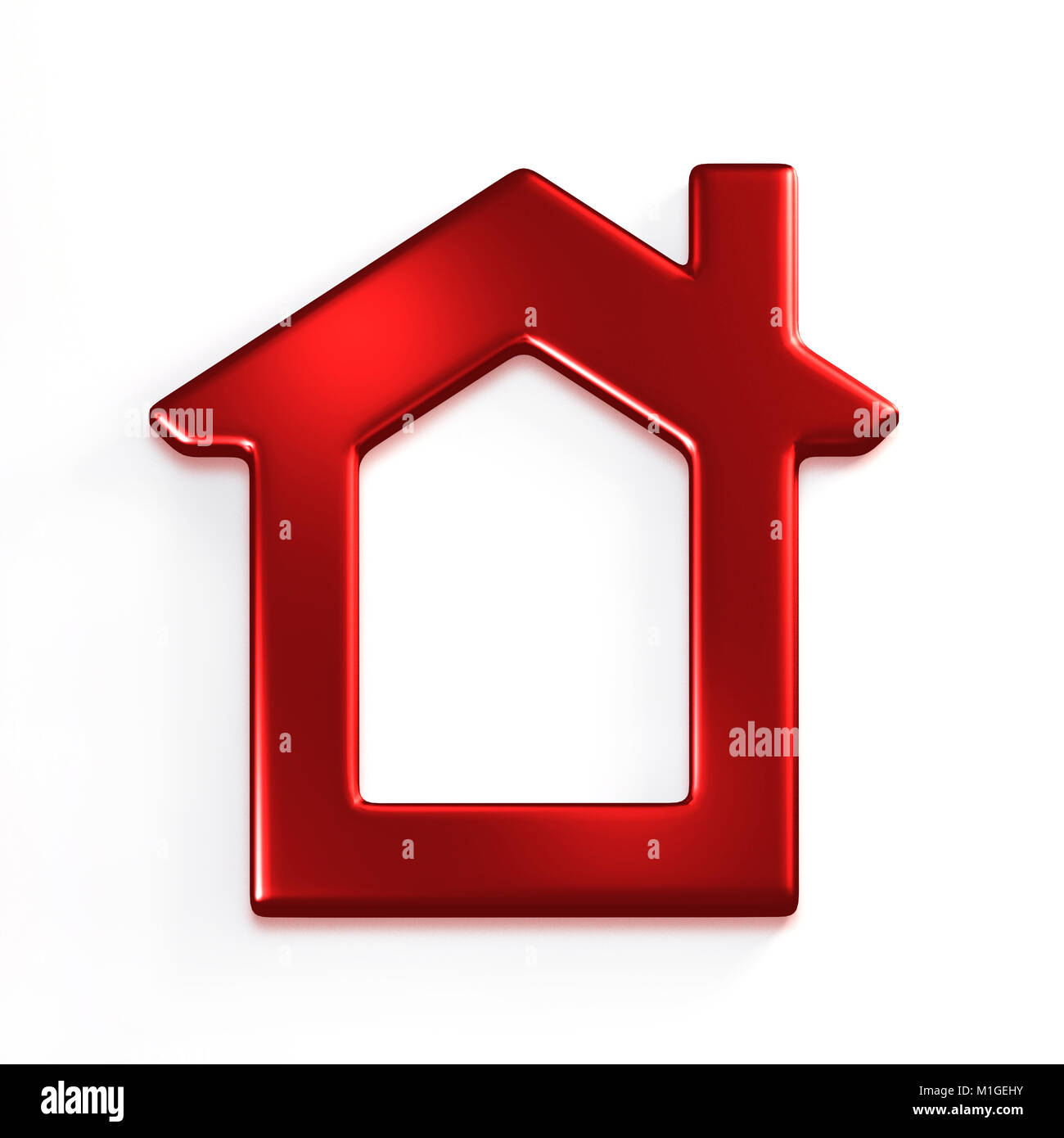 Red render building hi-res stock photography and images - Alamy