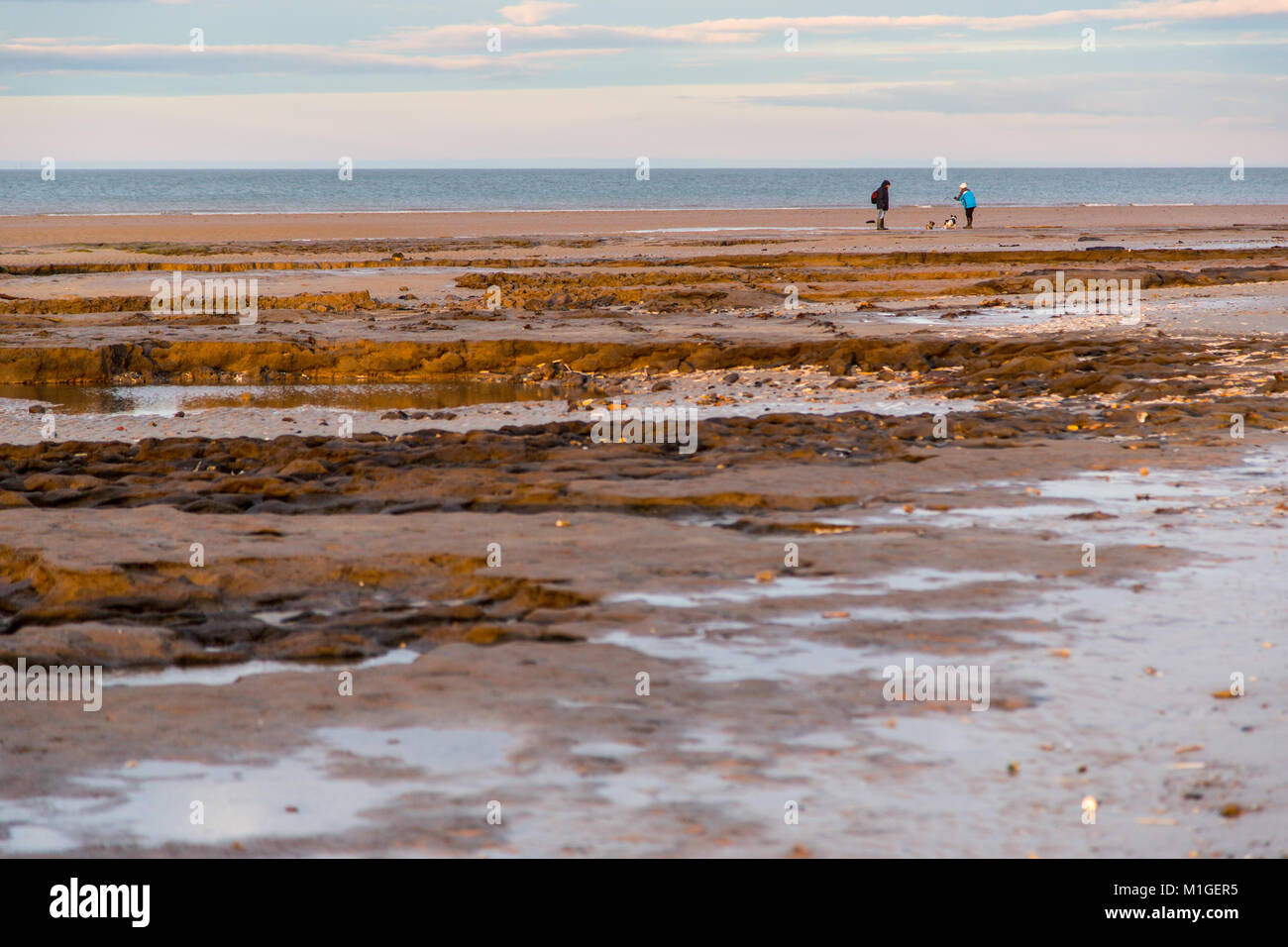 Brancaster beach, North Norfolk, in winter Stock Photo - Alamy