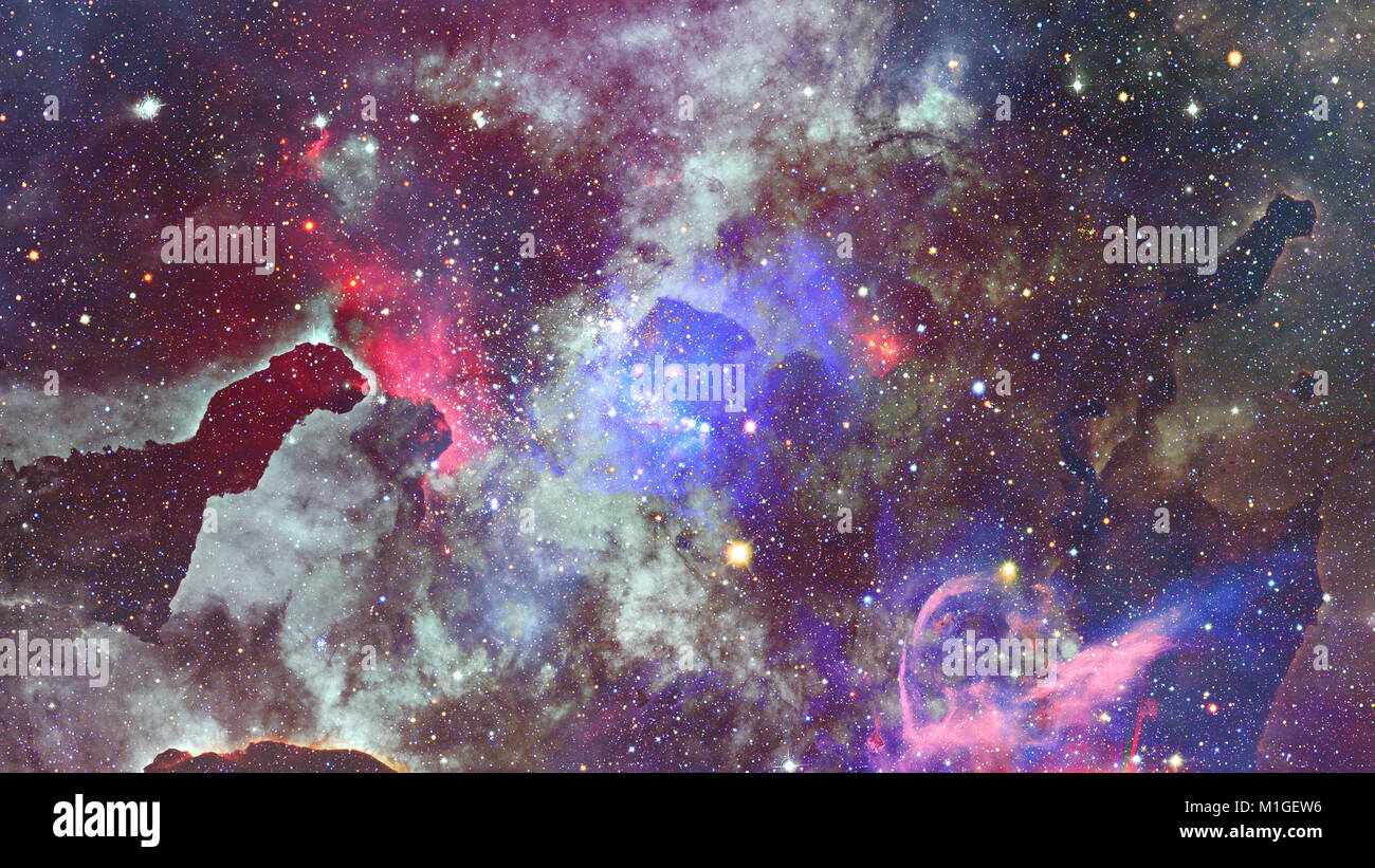 Nebula in space. Elements of this image furnished by NASA Stock Photo ...
