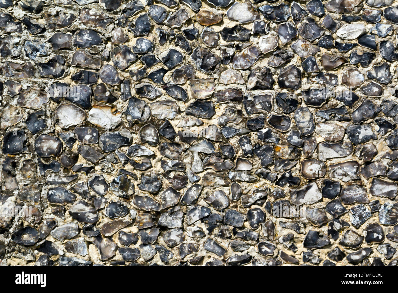 Traditional Flint Stone Wall Texture High Resolution Stock Photography ...