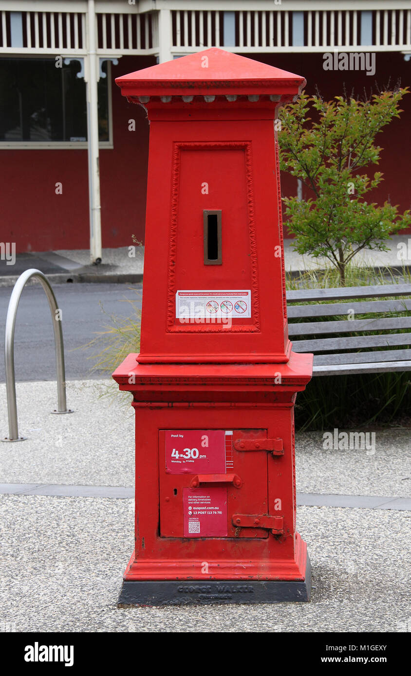 Australian post box hi-res stock photography and images - Alamy