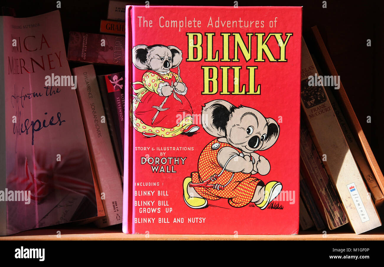 Blinky Bill Childrens Book Stock Photo - Alamy