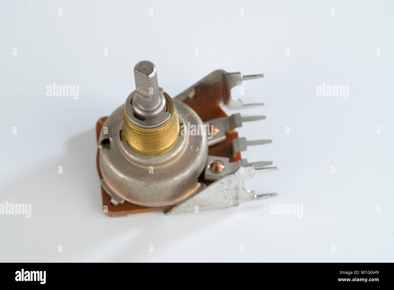 different radio electronic components Stock Photo - Alamy