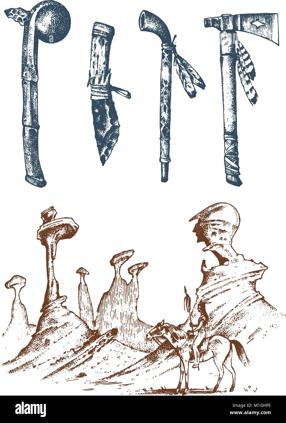 Ceremonial indian art vector hi-res stock photography and images - Alamy