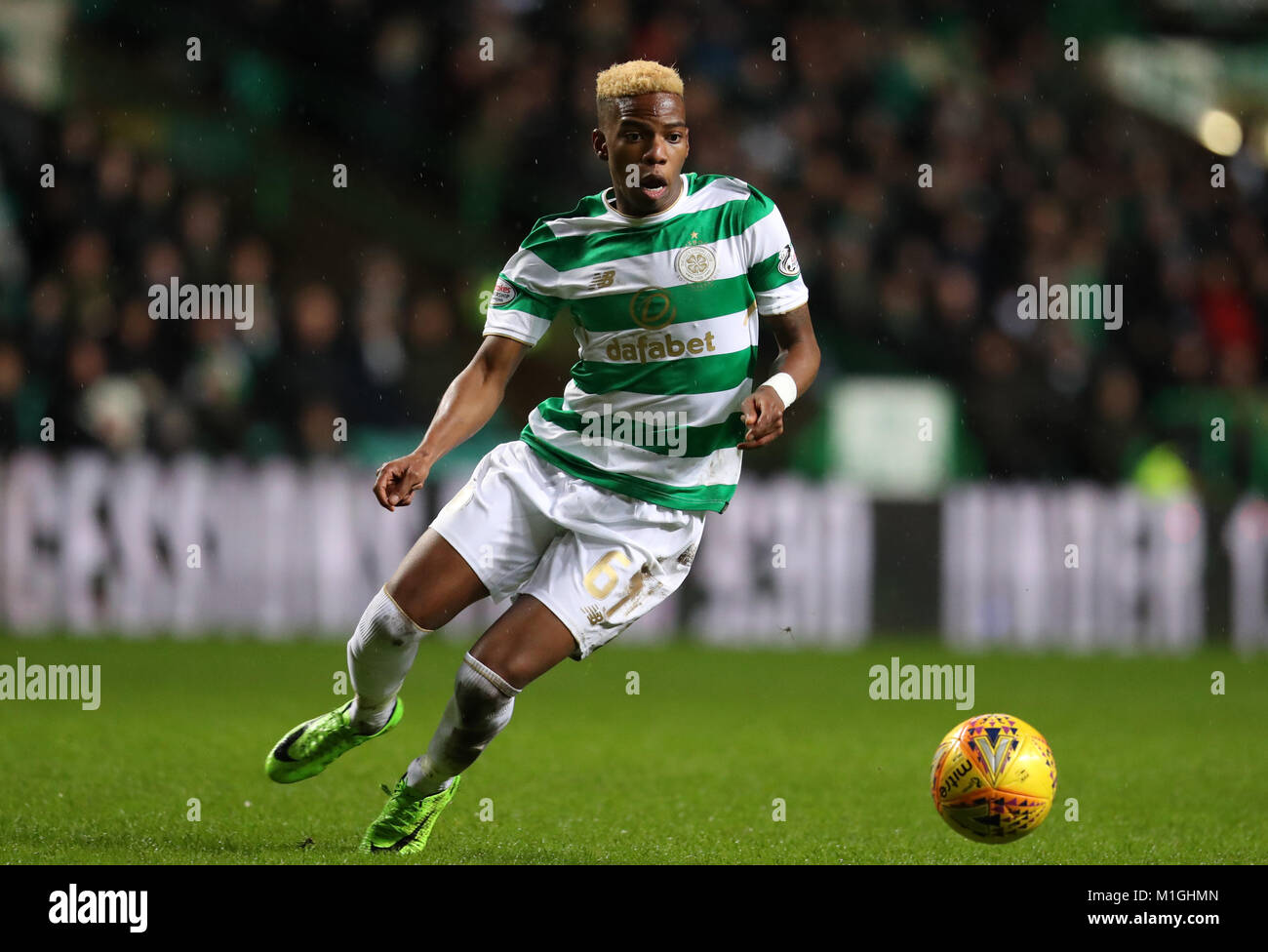 Celtics Charly Musonda during the Scottish Premiership match at Celtic ...