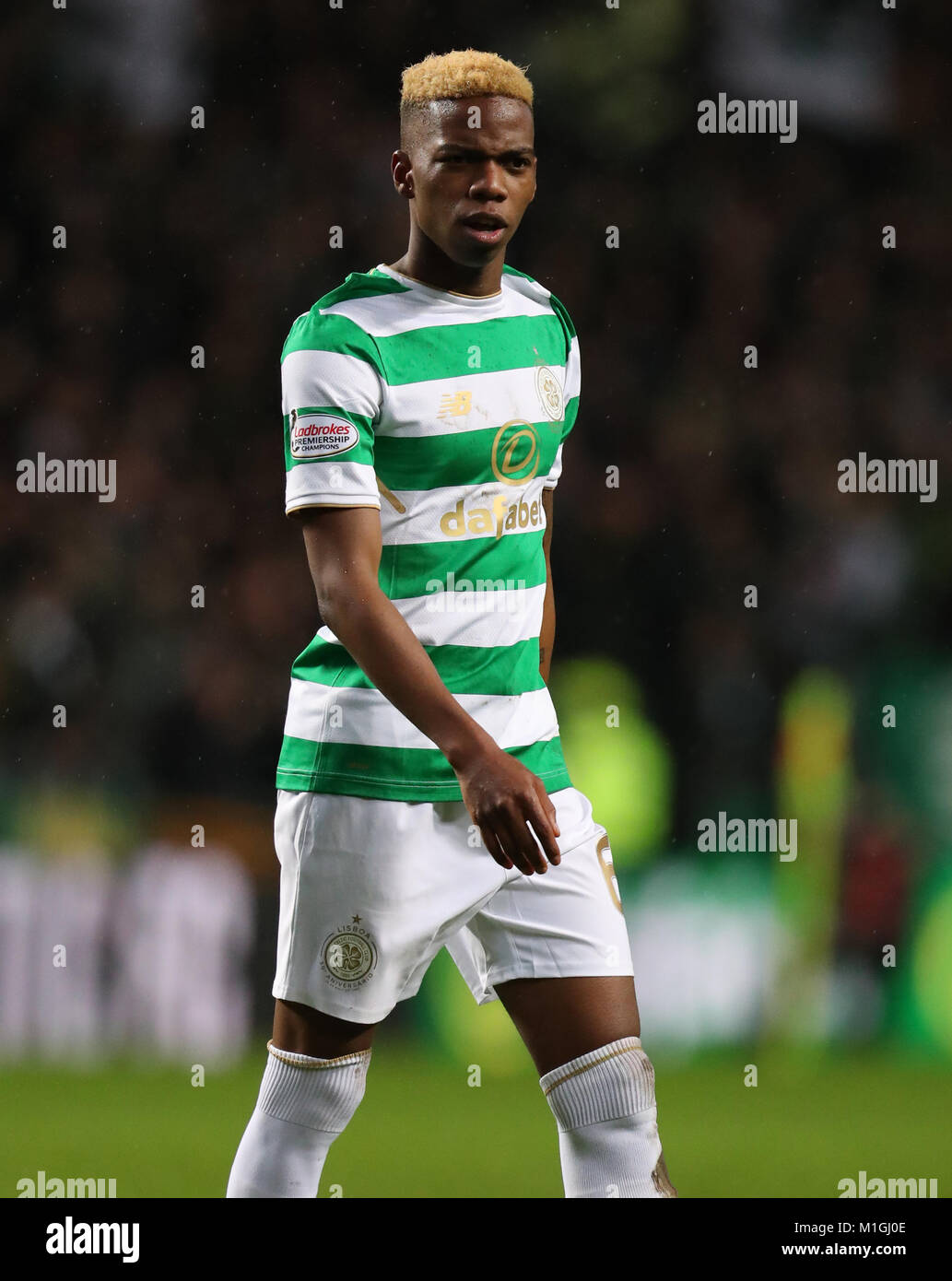 Celtics Charly Musonda during the Scottish Premiership match at Celtic ...