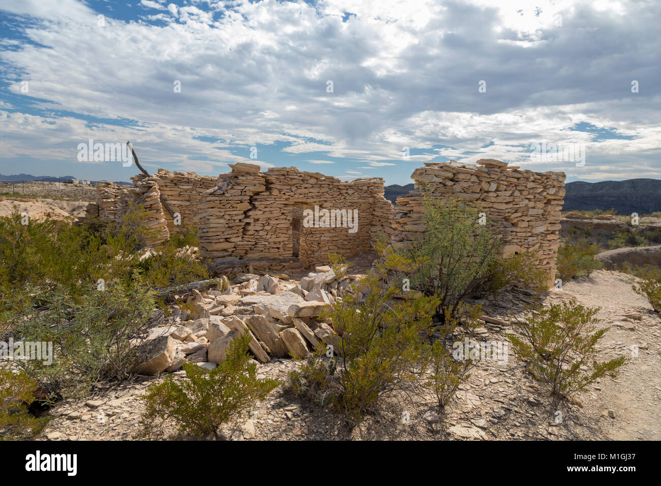 Terlingua, Texas - Terlingua Ghost Town, the remains of a mining town ...