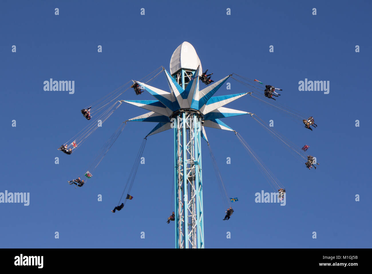 Twister ride amusement park hi-res stock photography and images - Alamy