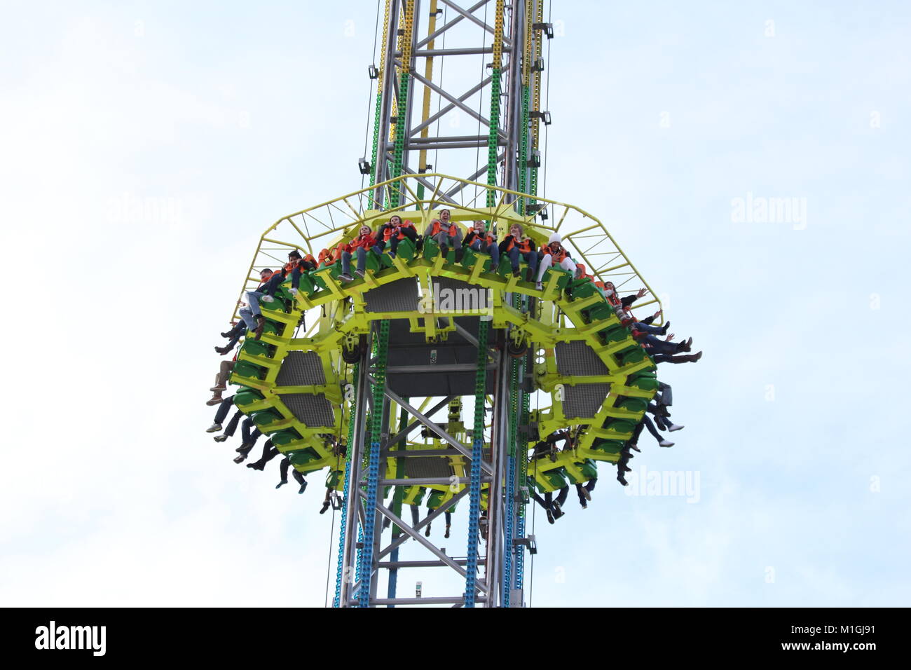 Twister ride amusement park hi-res stock photography and images - Alamy
