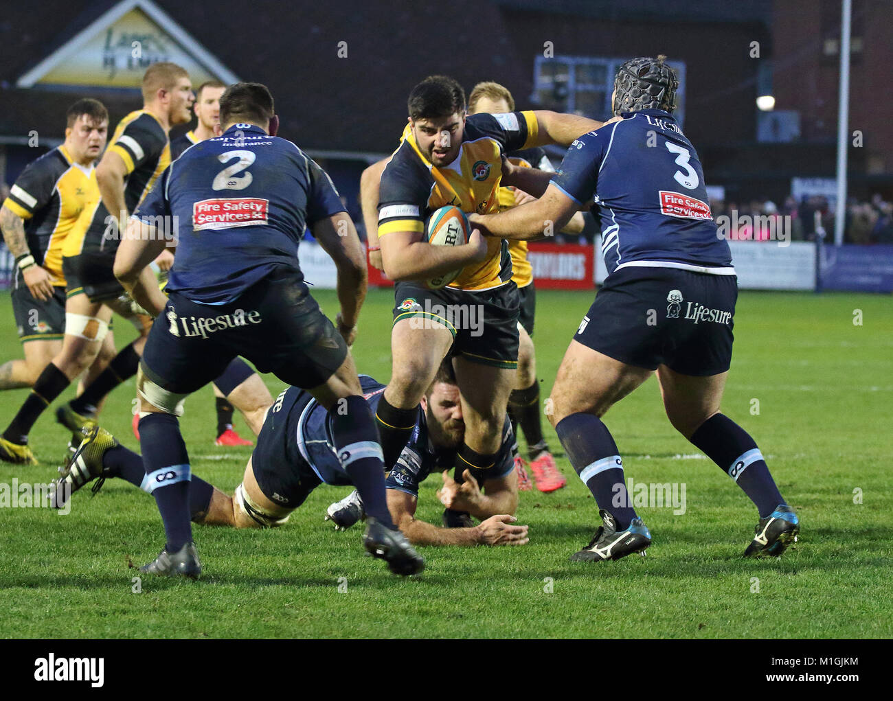 Bedford rugby player hi-res stock photography and images - Alamy