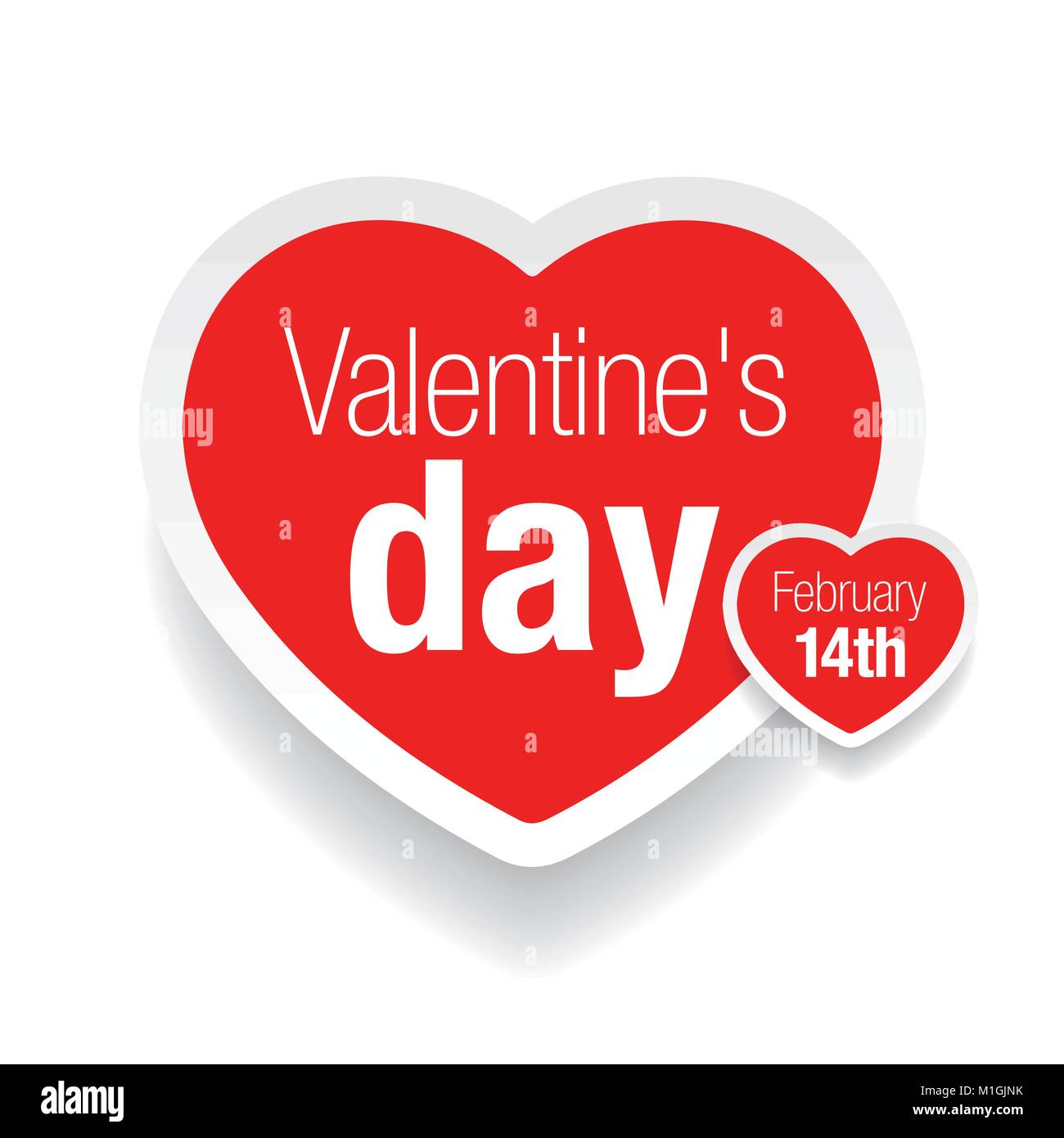 Background card valentines day Cut Out Stock Images & Pictures - Alamy