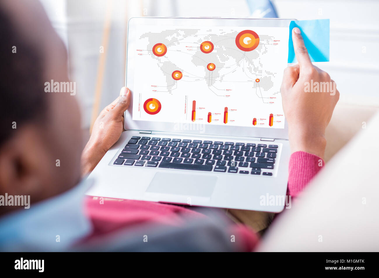 Laptop workspace hi-res stock photography and images - Alamy