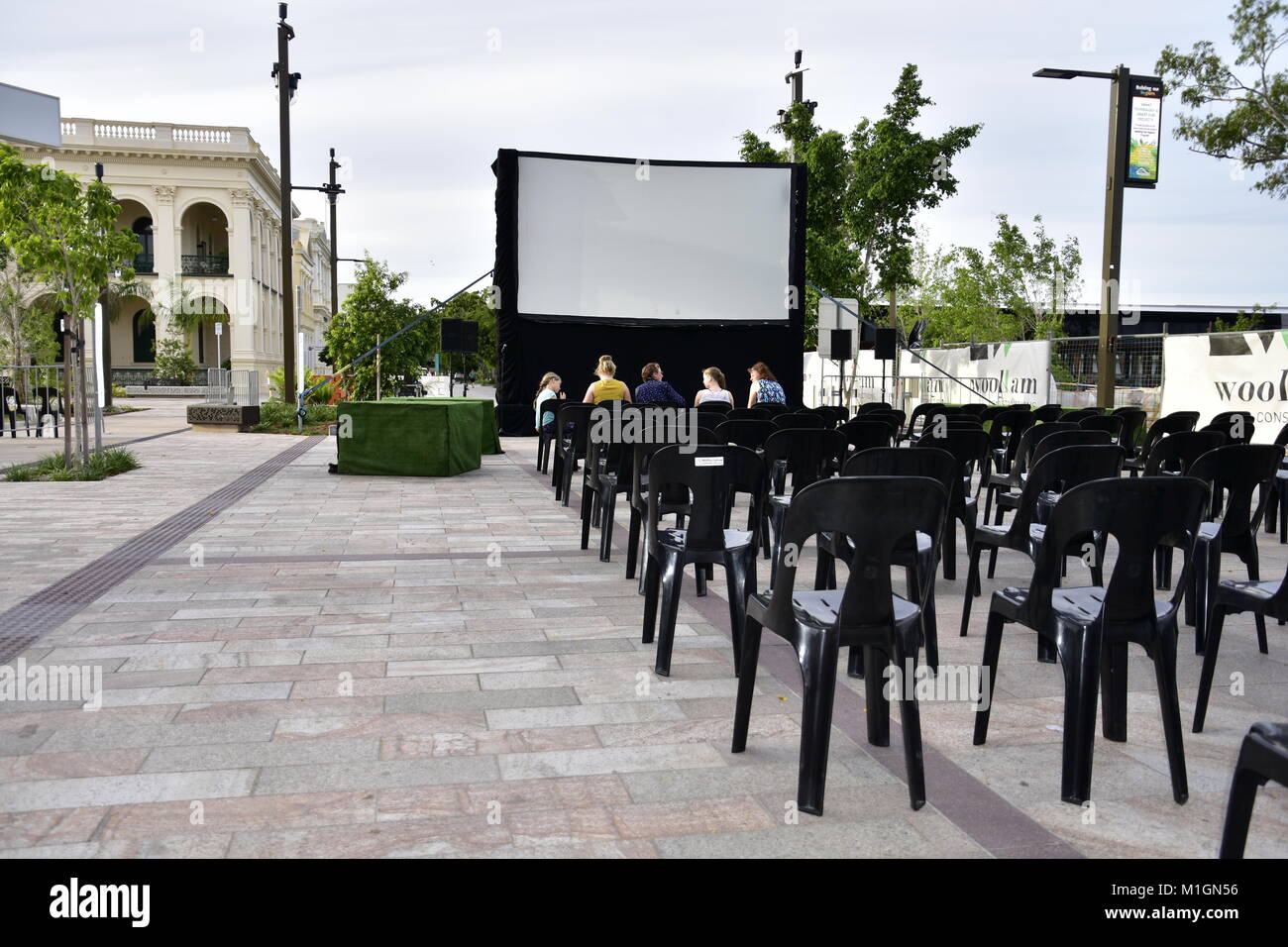 Old cinema screen hi-res stock photography and images - Alamy
